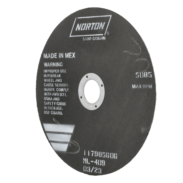 Norton MetLab 38A Type 41 Non-Reinforced Cut-Off Wheel | Norton ...