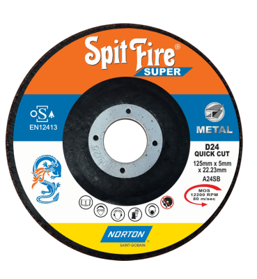 Norton Spitfire Xtreme Grinding Disc | Norton Abrasives | India