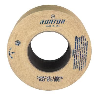Norton Vitrium3 55A AO Type 01 Centerless Wheel | Norton Abrasives | US ...