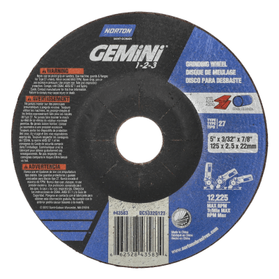 Norton BlueFire RightCut A AO Type 01/41 Right Angle Cut-Off Wheel ...