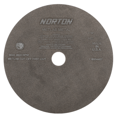 Norton MetLab 38A AO Type 01/41 Metallurgical Cut-Off Wheel | Norton ...