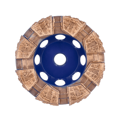 Norton Clipper Classic General Purpose Dry Double Row Diamond Cup Wheel ...