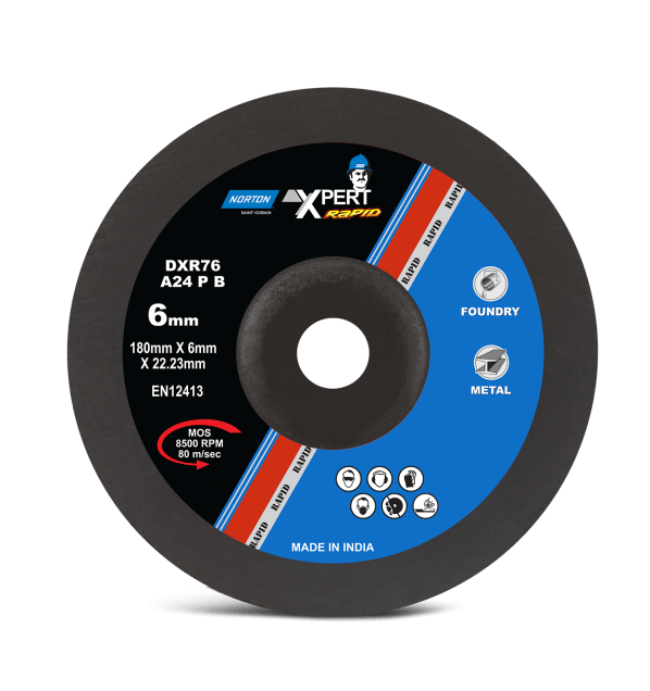Norton Xpert Rapid Grinding Disc | Norton Abrasives | India