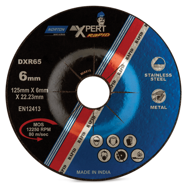 Norton Xpert Rapid Grinding Disc | Norton Abrasives | India