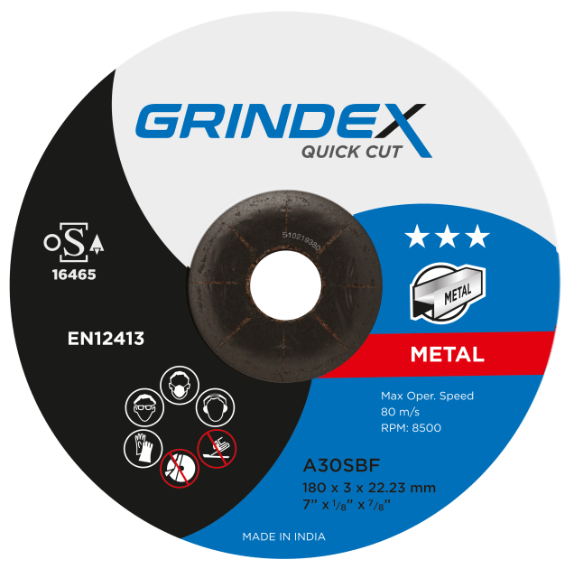 Grindex Quick Cut - 7" Cut-Off Wheel | Norton Abrasives | India