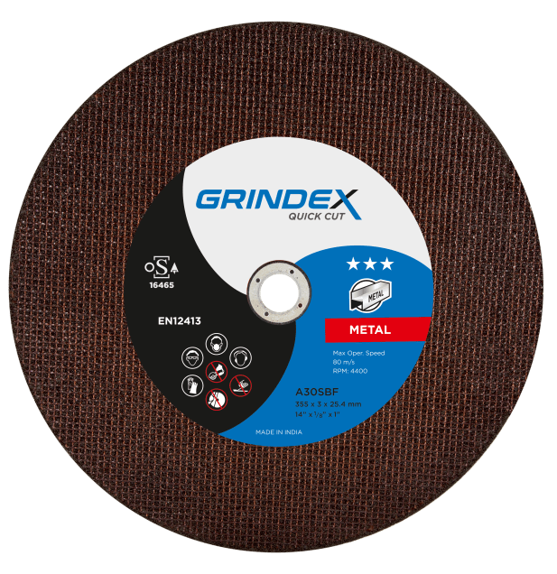 Grindex Quick Cut 14" Cutting Wheel | Norton Abrasives | India