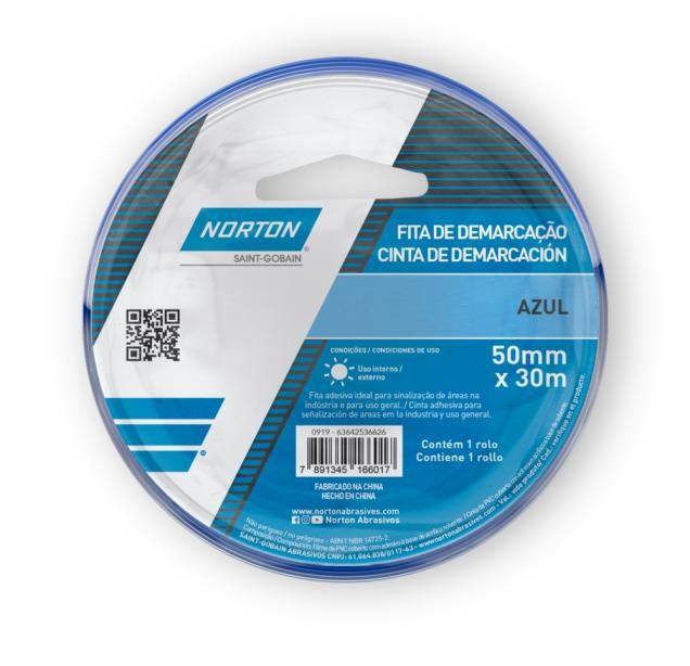CINTA DEMARCACION SOLO AZUL | Norton Abrasives | Bolivia