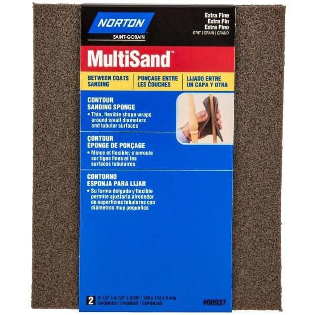Norton MultiSand Contour Sanding Sponge | Norton Abrasives | US and Canada