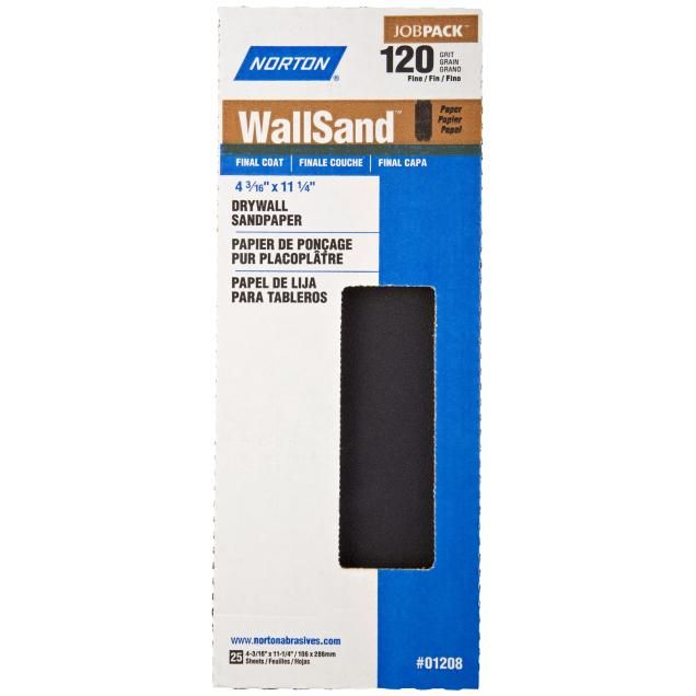 Norton WallSand A221 AO Medium Grit Paper Cut Sheet | Norton Abrasives ...