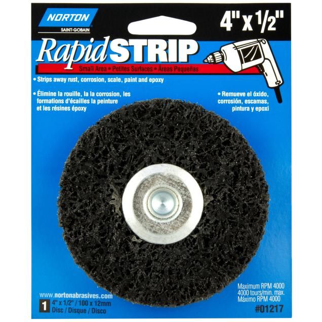 Norton Bear-Tex Rapid Strip SC Coarse Grit Non-Woven Spindle-Mounted ...
