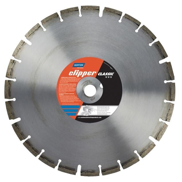 Norton Clipper Classic Asphalt Dry Segmented High-Speed Blade | Norton ...