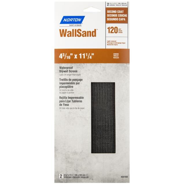 Norton WallSand Q421/Q422 SC Medium Grit Screen Sheet | Norton ...