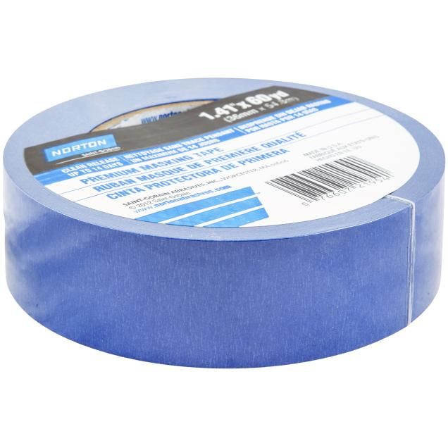 Norton Blue-Core 14 Day Crepe Paper Masking Tape | Norton Abrasives ...