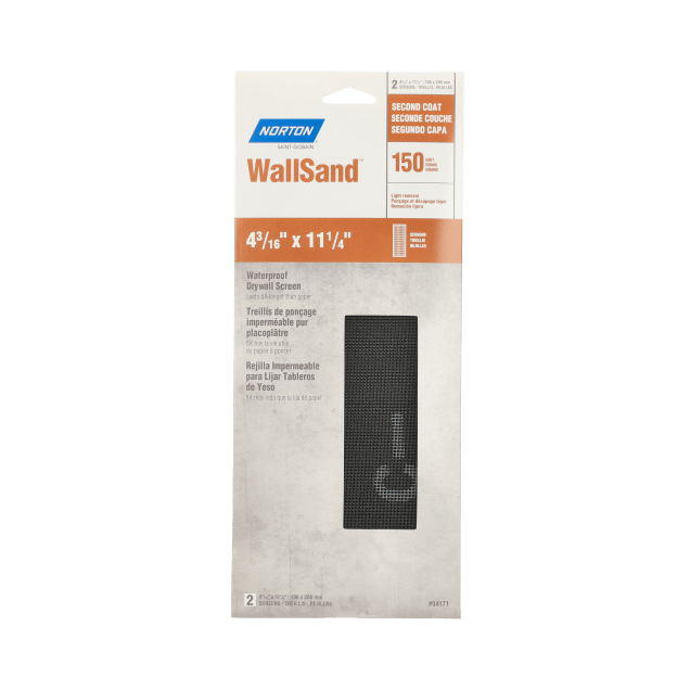Norton WallSand Q421/Q422 SC Fine Grit Screen Sheet | Norton Abrasives ...
