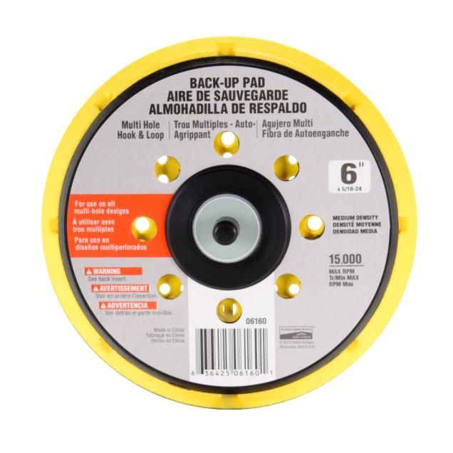 Norton Multi-Air Standard Back-up Pad for Mesh Discs | Norton Abrasives ...