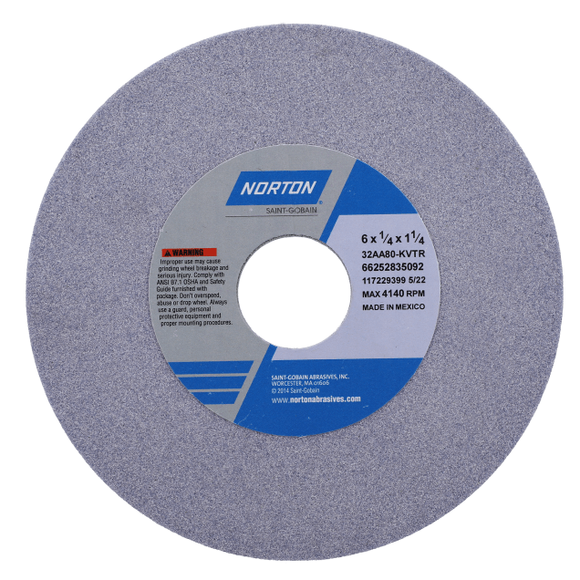 Norton 32AA AO Type 01 Toolroom Wheel >4" | Norton Abrasives | US and ...