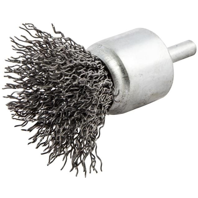 Norton Carbon Steel Crimped Wire Shank Circular Flared End Brush | Norton Abrasives | US and Canada
