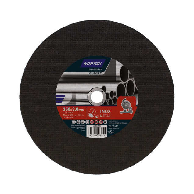 Norton Expert Cutting Disc for Chop Saws and Fixed Machines | Norton ...