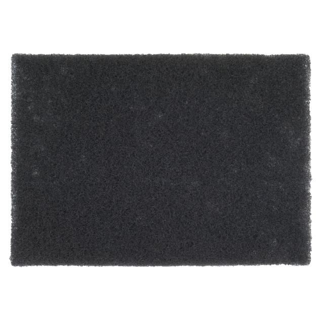 Norton Bear-Tex High Productivity Black Strip AO Coarse Grit Non-Woven Rectangular Floor Pad ...