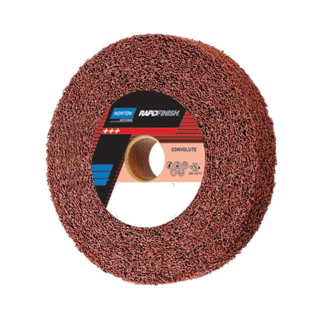 Metal Finishing - Convolute Wheels | Norton Abrasives | UK