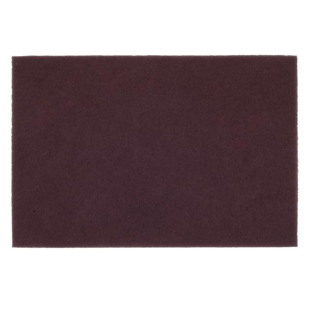 Norton Bear-Tex Dark Maroon General Purpose AO Fine Grit Non-Woven Rectangular Floor Pad ...