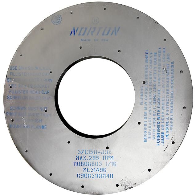 Norton 37C SC Type 35 Toolroom Wheel >4" | Norton Abrasives | US and Canada