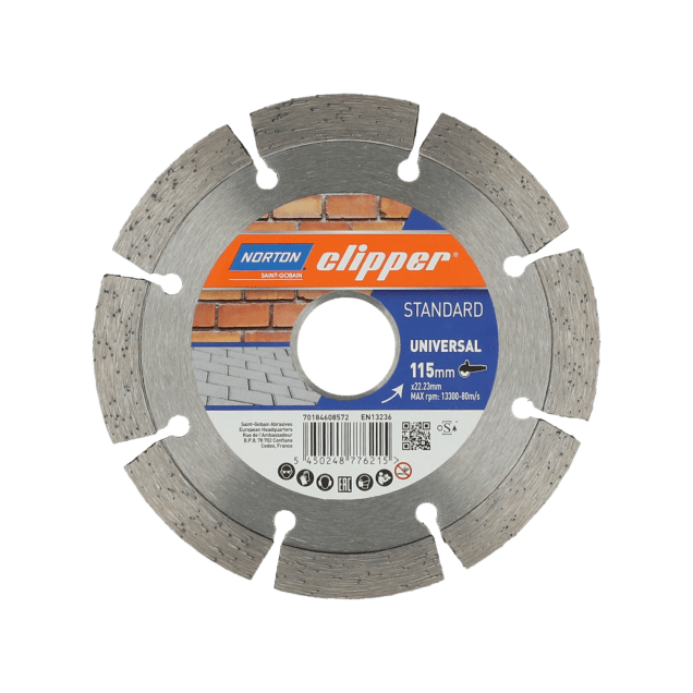 Norton Clipper Standard Universal diamond blade | Norton Abrasives | UK