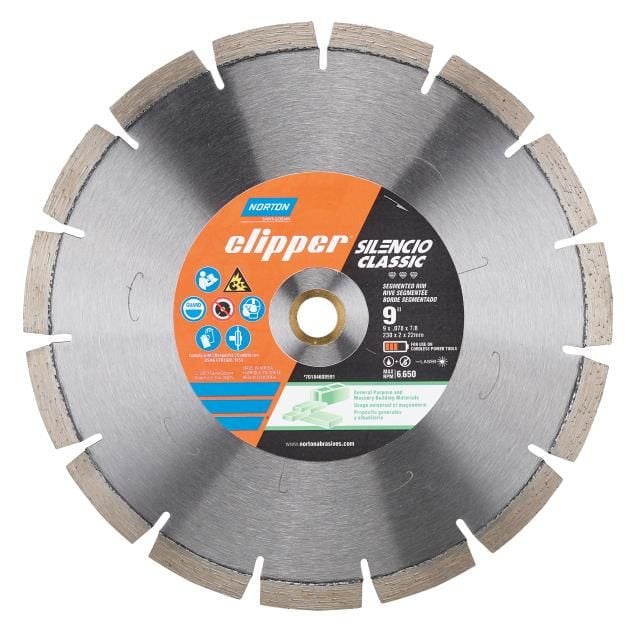 Norton Clipper Silencio Classic General Purpose Dry Cordless Power Tool ...