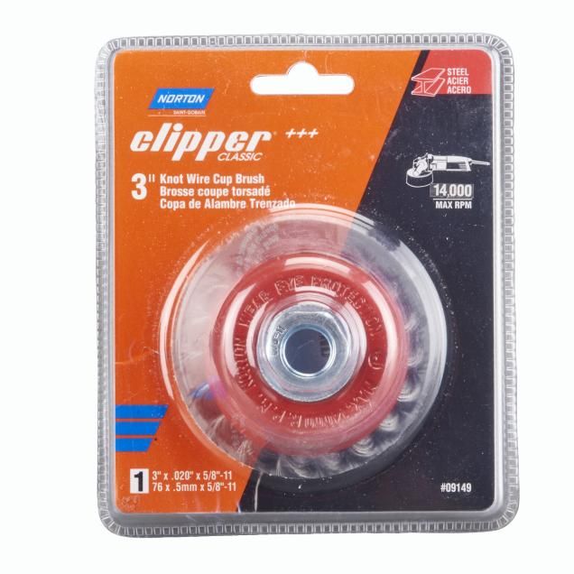 Norton Clipper Classic Carbon Steel Standard Twist Knot Wire Arbor ...