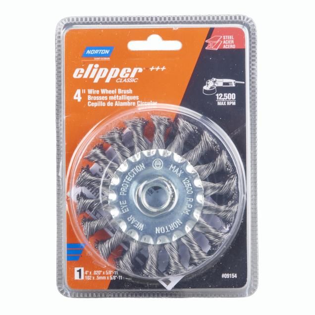 Norton Clipper Classic Carbon Steel Standard Twist Knot Wire Arbor ...