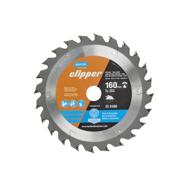 Norton Clipper TCT Circular/Track Saw Blade - Ripping | Norton ...