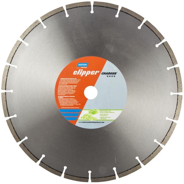 Norton Clipper Charger General Purpose Wet Segmented Masonry Blade ...
