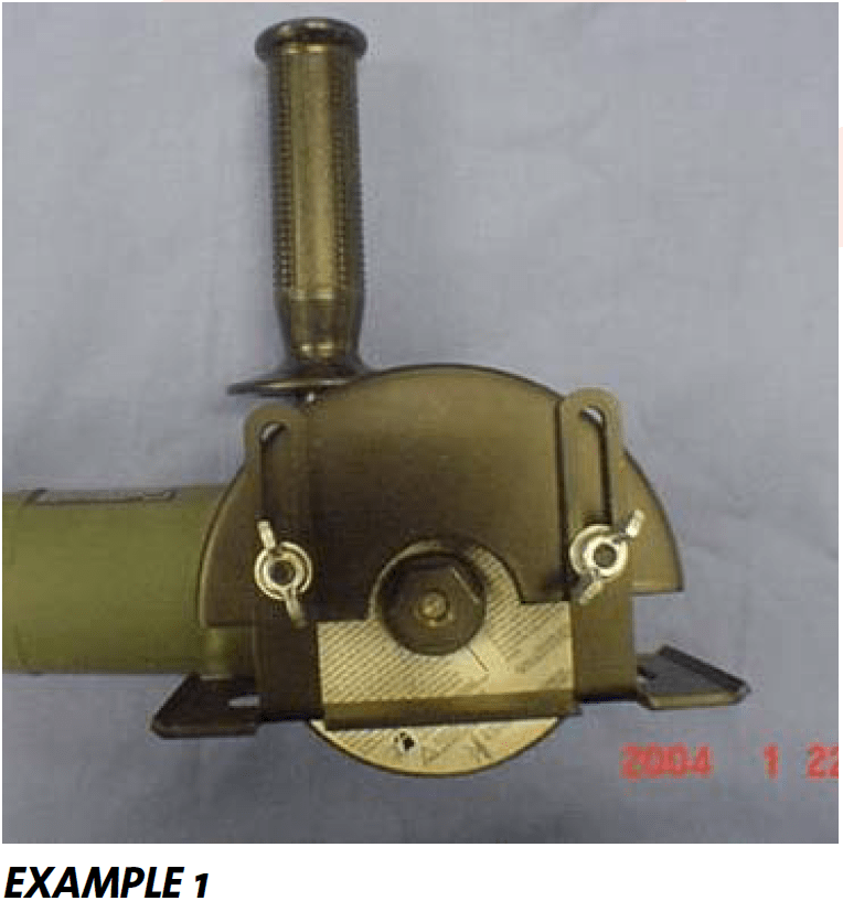 Use Wheel Guards and Face Shields Together to Prevent Facial Injuries ...