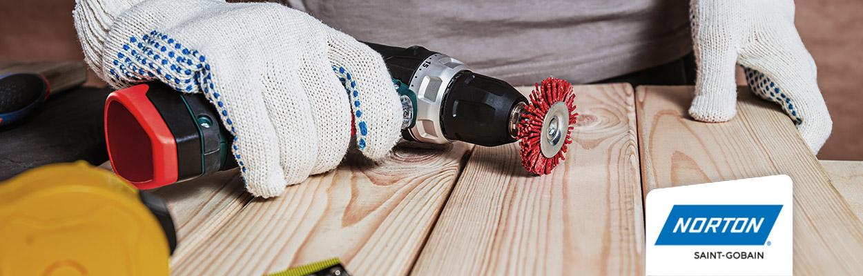 ¿Cómo usar lija para taladro en proyectos de bricolaje de manera eficiente? | Norton Abrasives ...