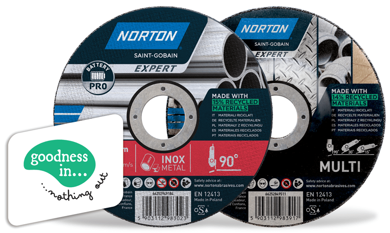 NORTON INTRODUCES CUTTING AND GRINDING DISCS MADE WITH RECYCLED ...