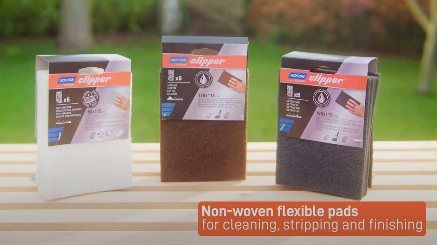 Schleifvlies-Handpads von Norton Clipper für den Bauprofi! | Norton ...