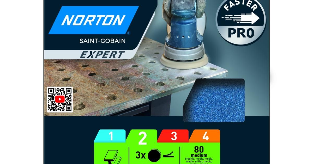 Norton Renovates the Expert Abrasives Range for DIY | Norton Abrasives | UK