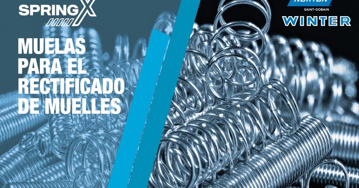 Nuevas Muelas de Diamante y CBN para el Rectificado de Muelles | Norton ...